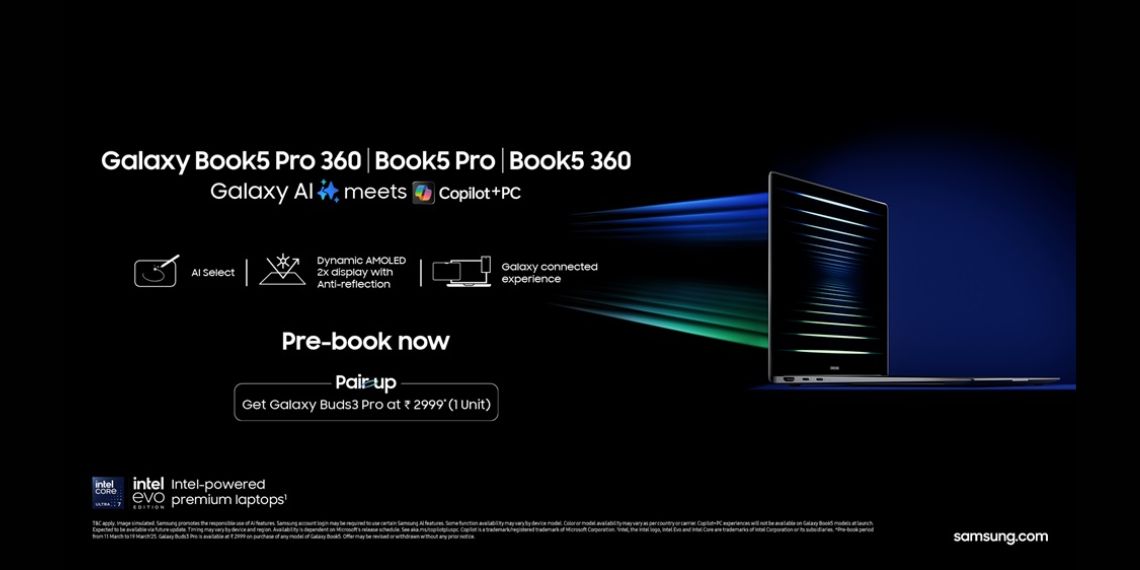 Samsung Galaxy Book 5 Series with Intel Core Ultra Series 2, AI-Powered ...