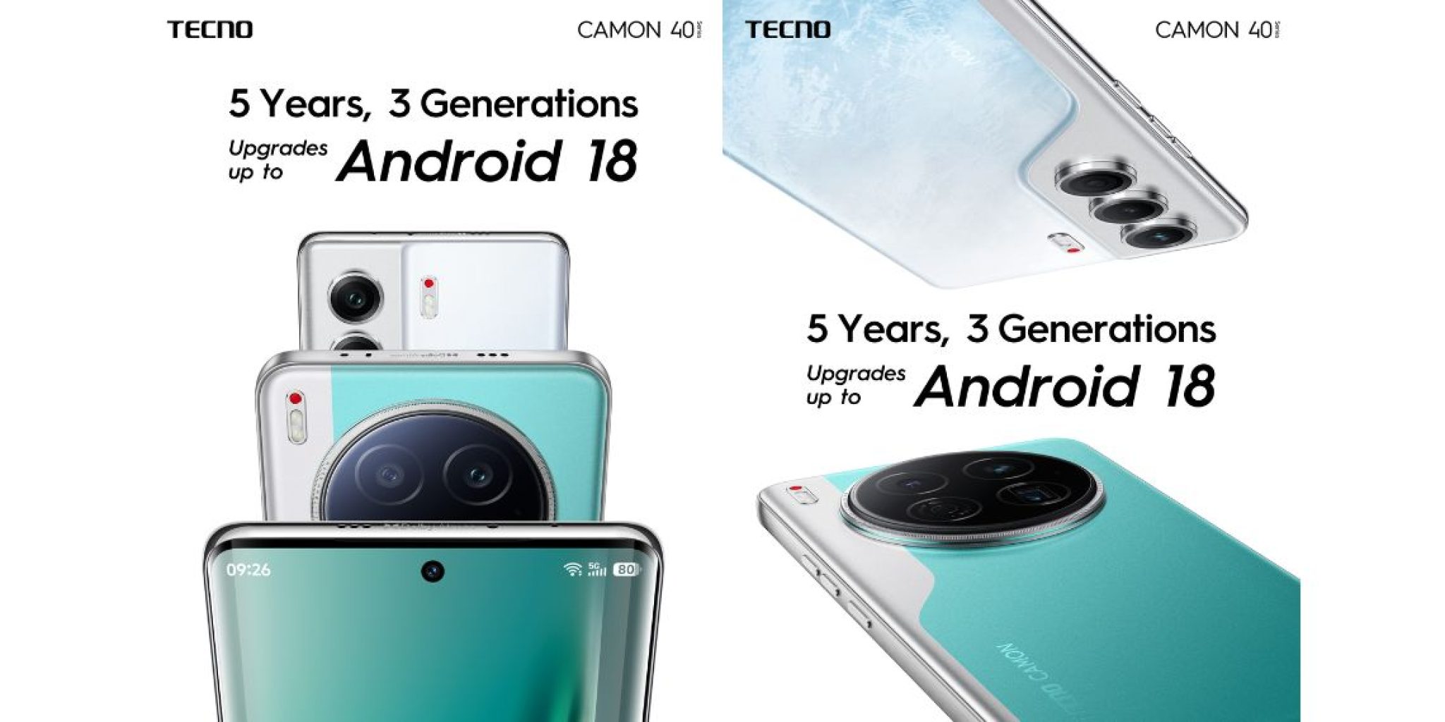 Tecno Camon 40 Series Confirmed to Get Android 18 & 5 Years of Security ...