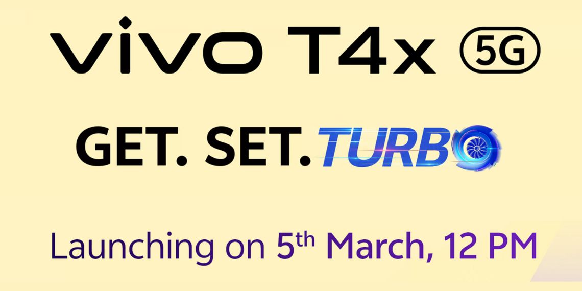 Vivo T4x 5G India Launch Confirmed for March 5: Price Segment, 6,500mAh ...
