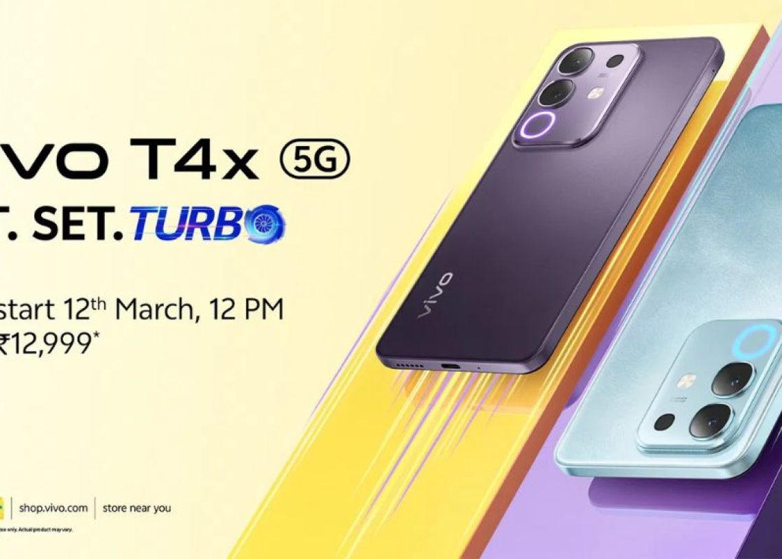 Vivo T4x 5G Launched in India with 6500mAh Battery, Dimensity 7300 SoC ...