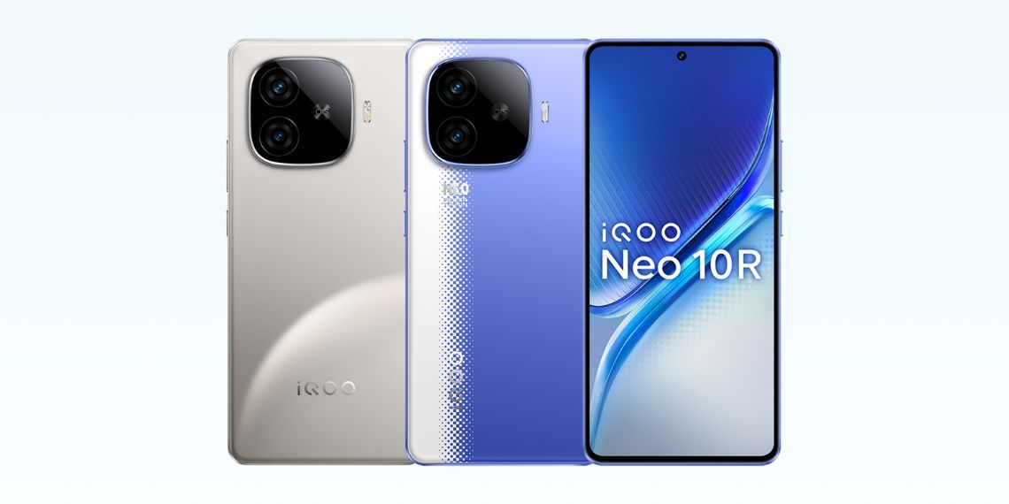 iQOO Neo 10R Launched in India with Snapdragon 8s Gen 3, 6,400mAh ...