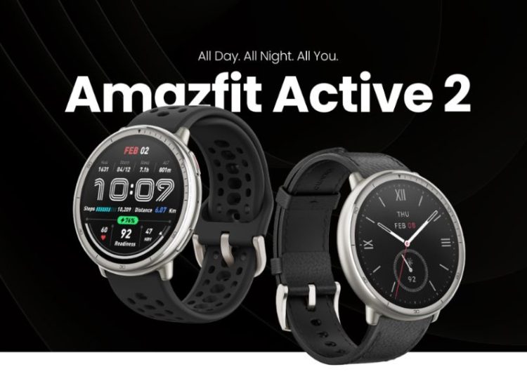 Amazfit Active 2 Launched in India at ₹9,999 with AMOLED Display, Zepp ...