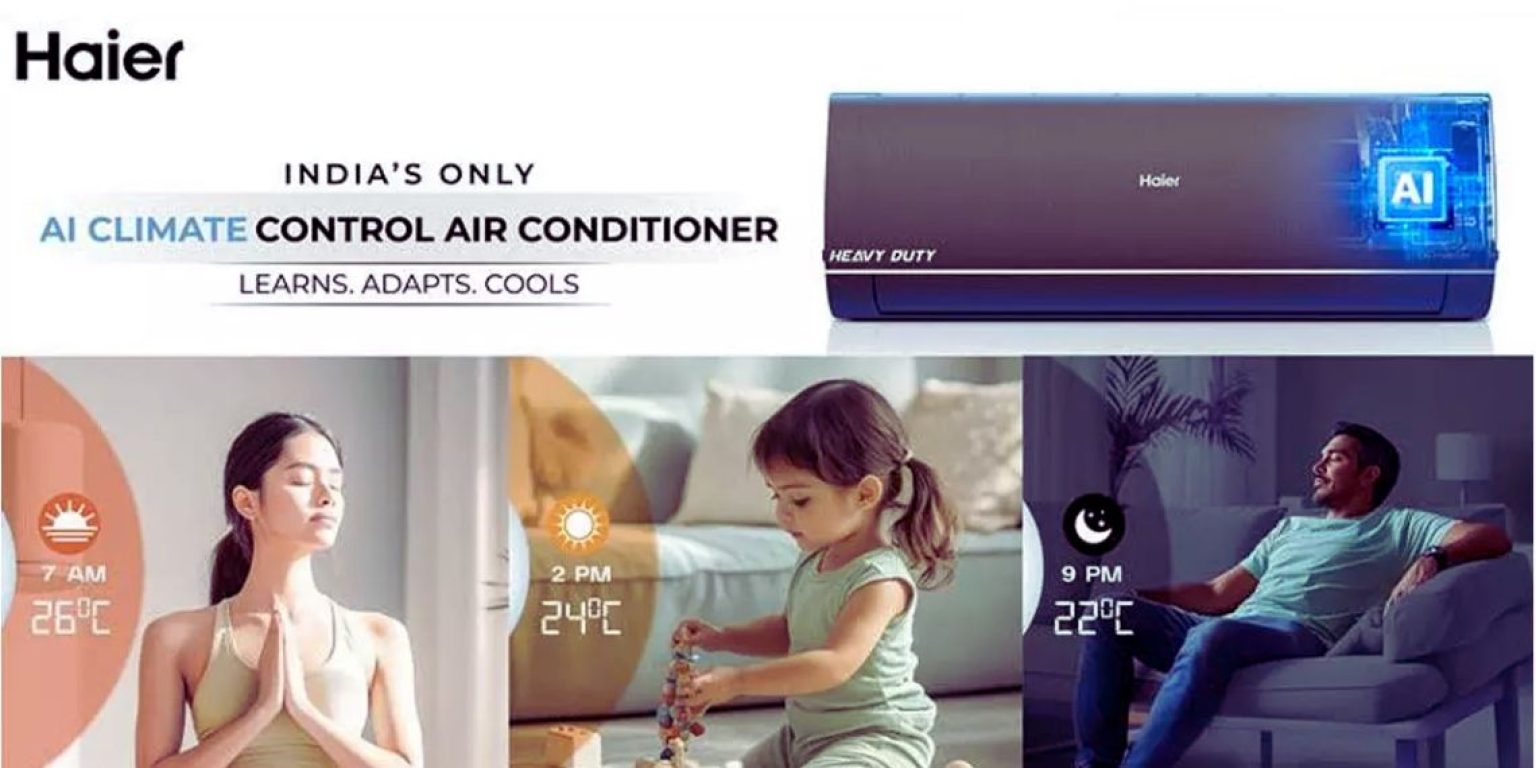 Haier Unveils India’s First Fabric-Finish ACs with AI Climate Control ...