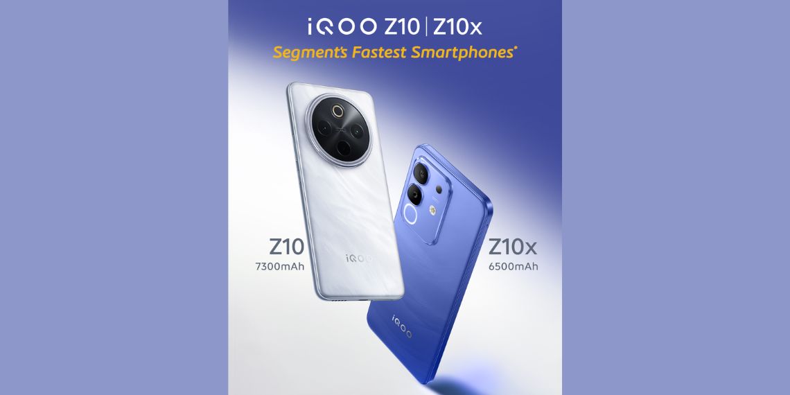 iQOO Z10 and Z10x Launched in India with 7,300mAh Battery, Android 15 ...