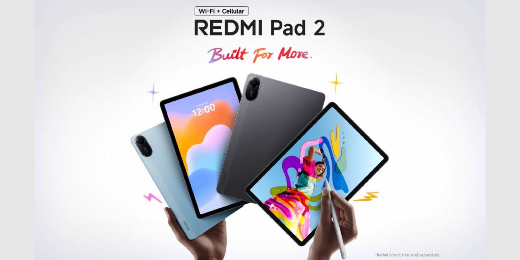 Redmi Pad 2 Launched in India with 11-inch 2.5K Display, Helio G100 ...