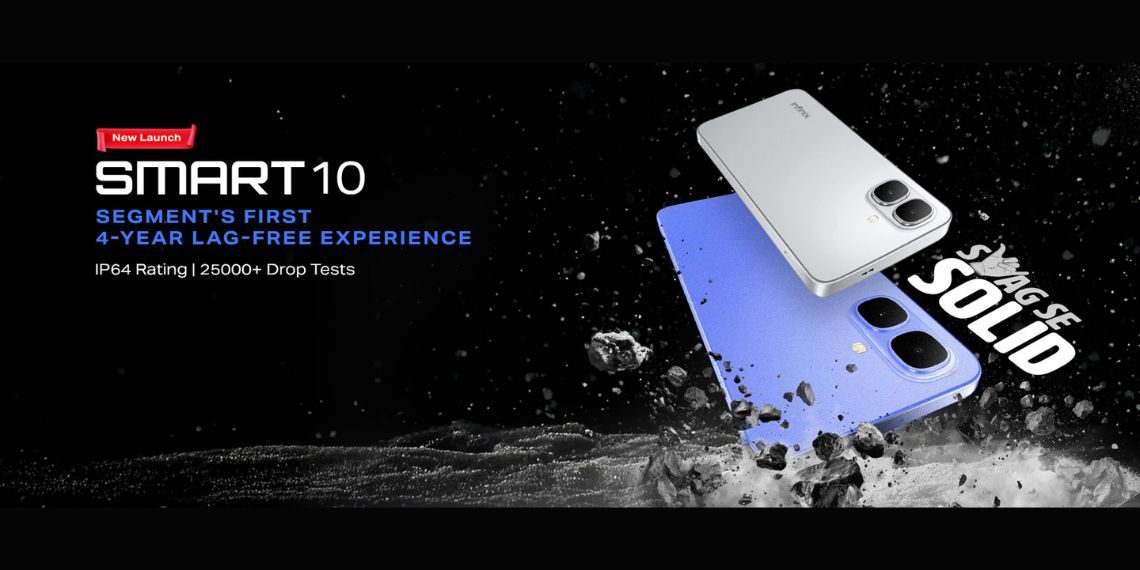 Infinix Smart 10 Launched in India: 120Hz Display, Android 15, No ...