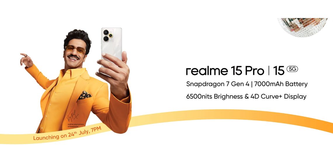 Realme 15 Pro 5G Confirmed to Launch on July 24 With 7,000mAh Battery ...