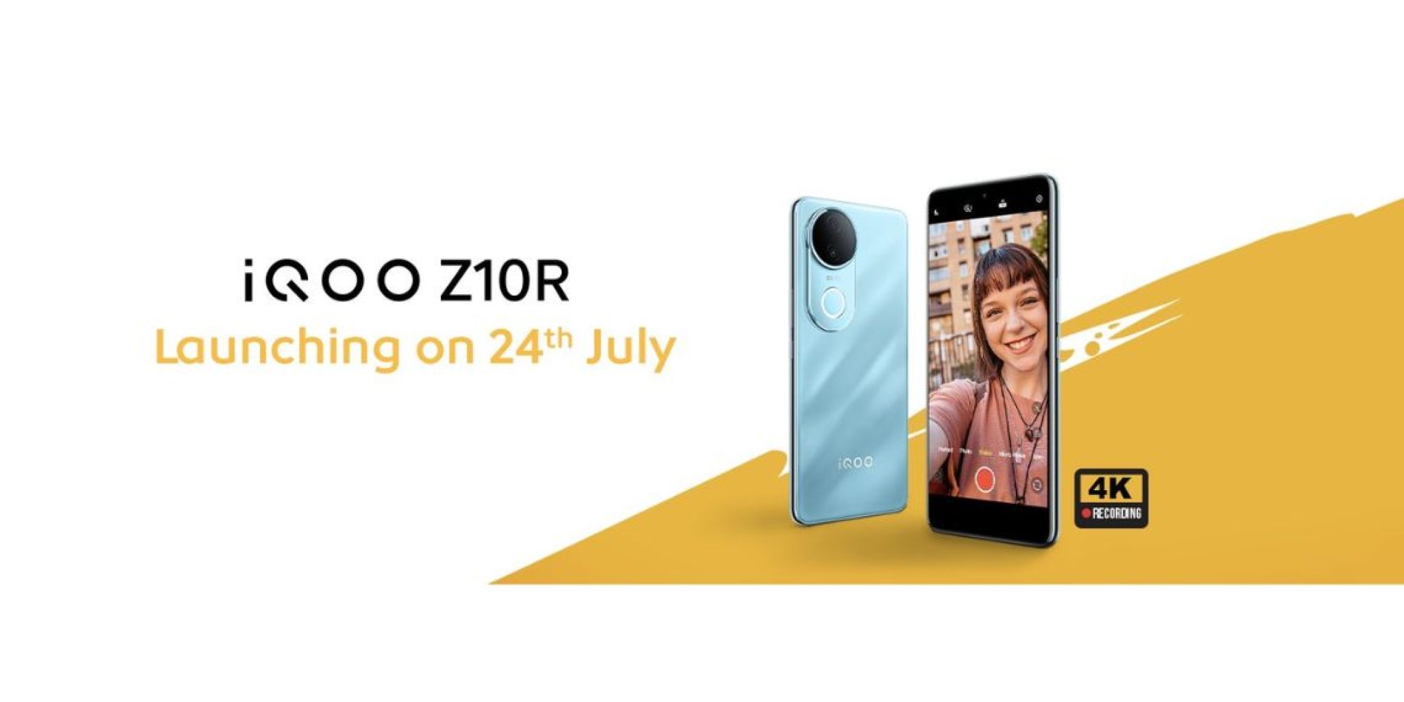 iQOO Z10R Launching in India on July 24: 4K Vlogging Camera, Amazon ...