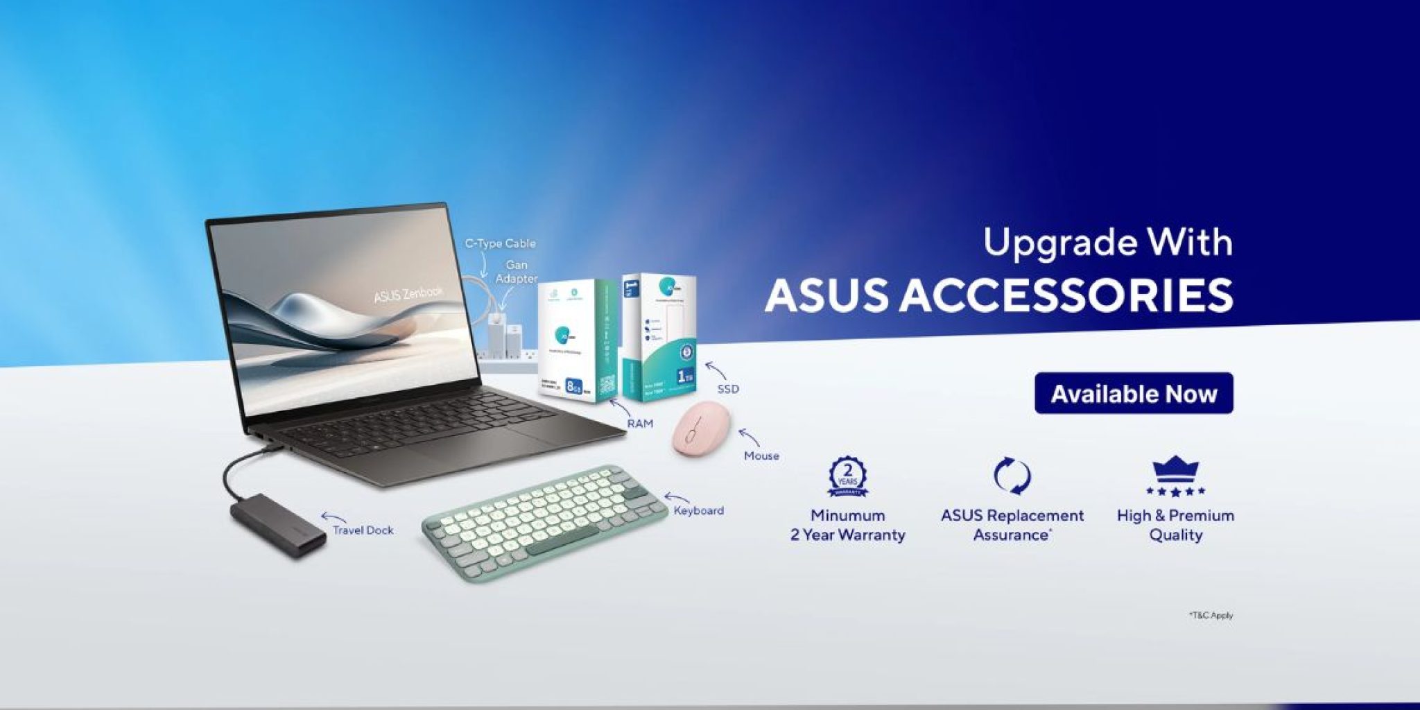 ASUS Expands into PC Accessories in India with JoGeek RAM, SSDs, High ...
