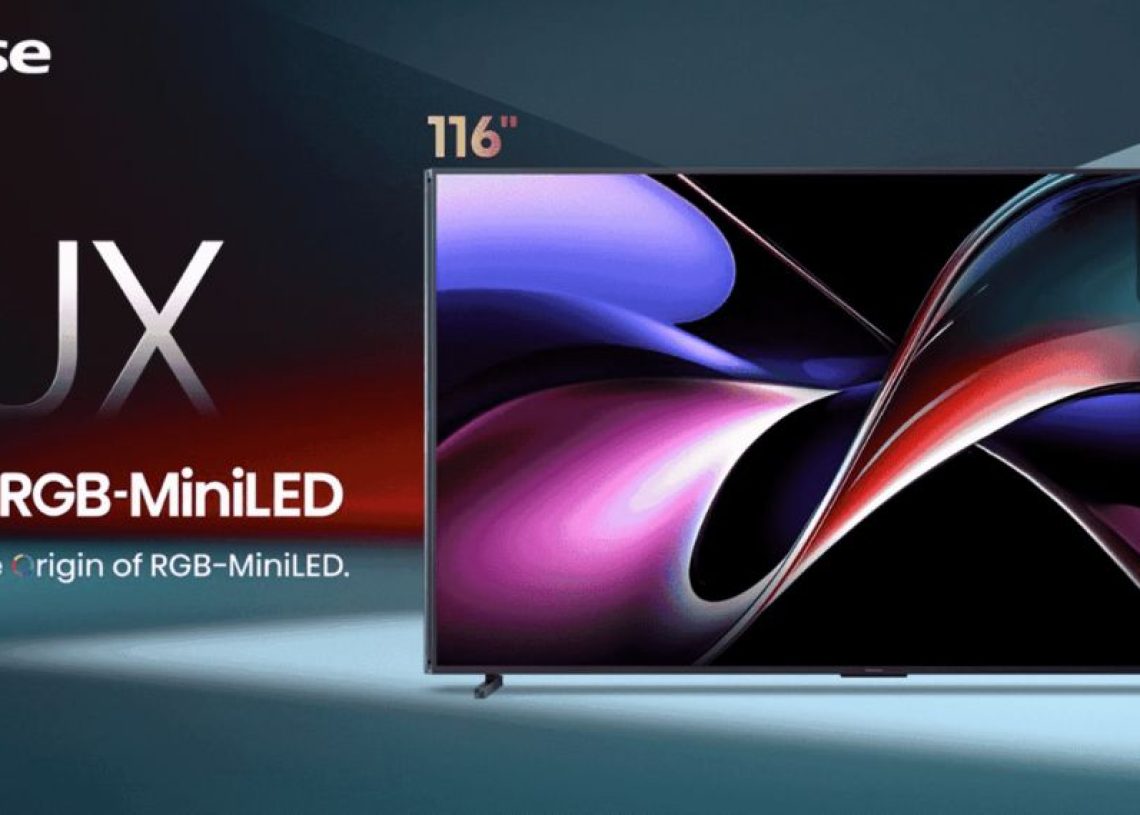 Hisense UX ULED 100″ & 116″ RGB-MiniLED 4K TVs Debut in India with ...