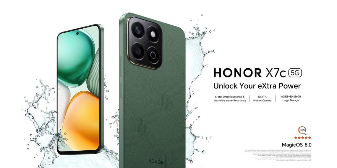 Honor X7c 5G India Launch on August 18; Amazon Exclusive with Expected ...