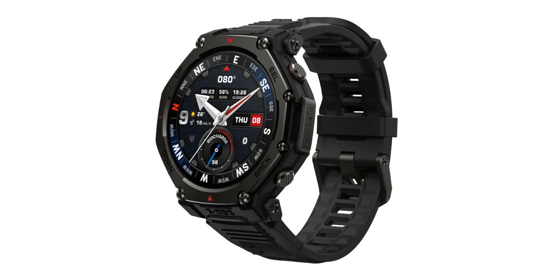 Amazfit T-Rex 3 Pro with AMOLED Display, Titanium Bezel, and Military ...