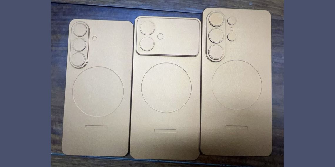 Samsung Galaxy S26 Series Dummy Units Leak: iPhone-Like Design, Qi2 ...