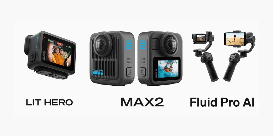 GoPro Max 2, Lit Hero, and Fluid Pro AI Gimbal Launched in India With ...