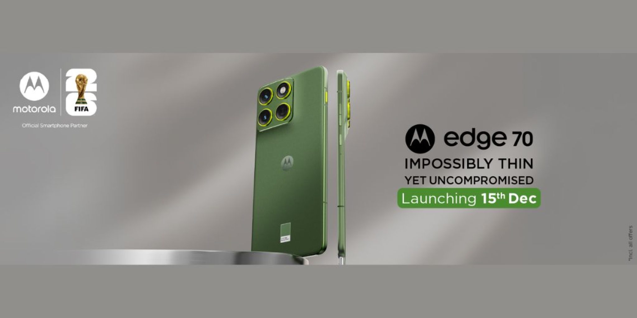 Motorola Edge 70 Set for December 15 India Launch With Triple 50MP ...