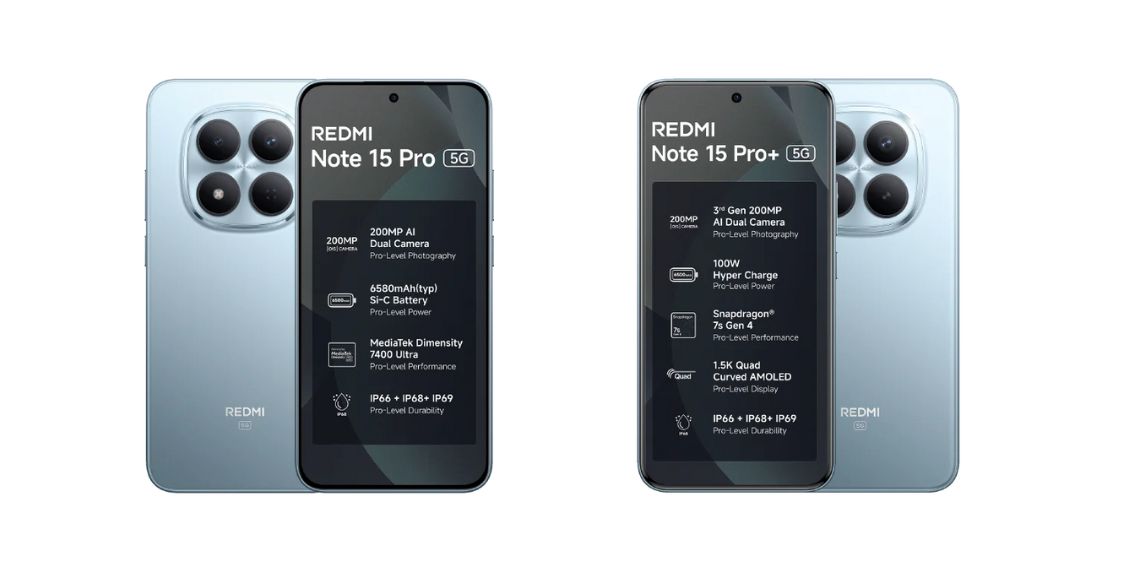 REDMI Note 15 Pro Series Launched in India: 200MP Camera, Extreme ...