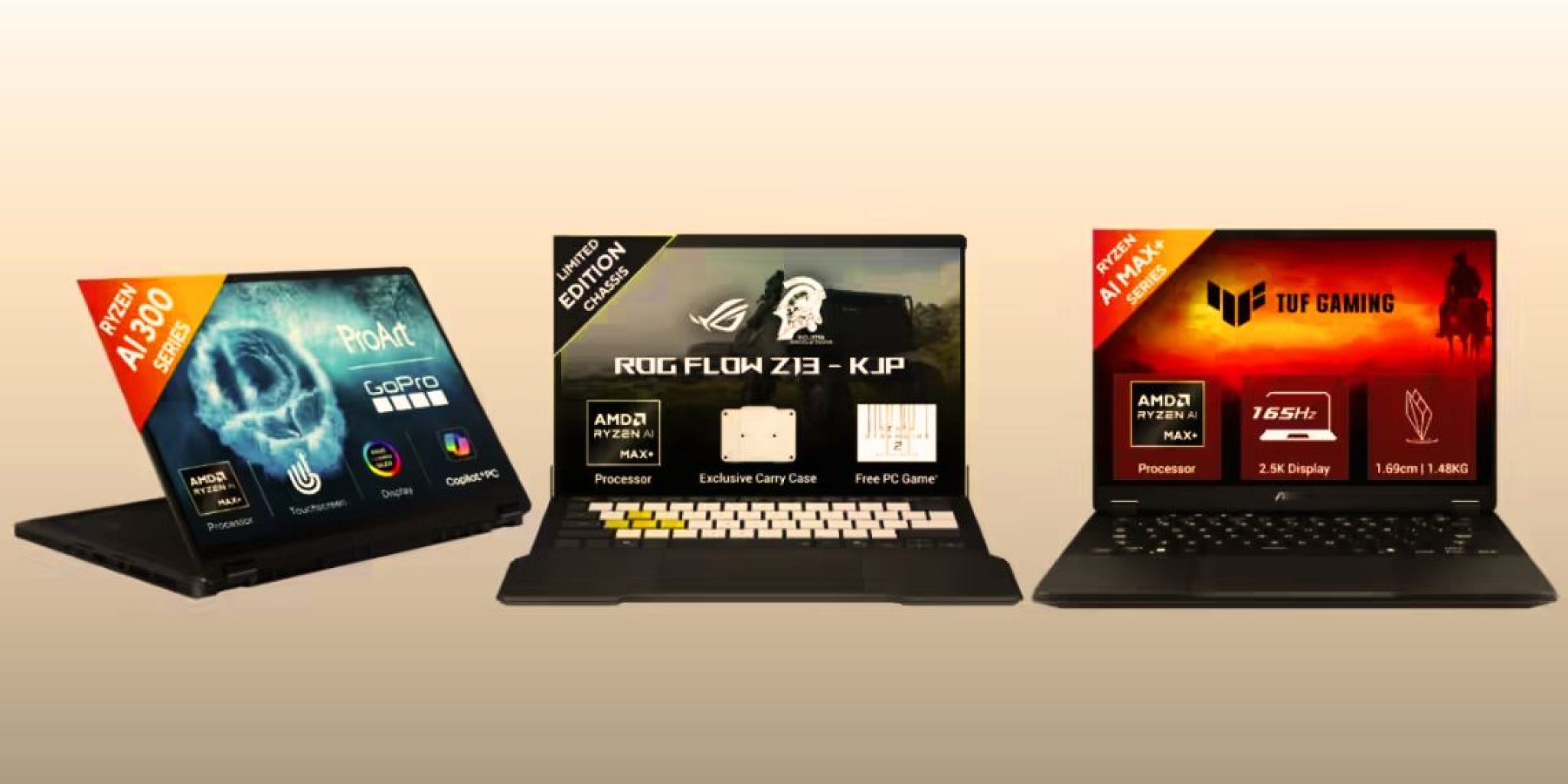 ASUS Launches ROG Flow Z13-KJP, ProArt GoPro Edition and TUF Gaming A14 ...