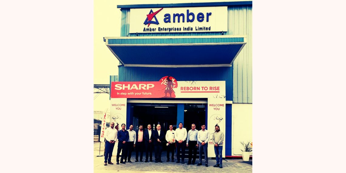 SHARP Partners with Amber Enterprises to Boost Local AC Manufacturing ...